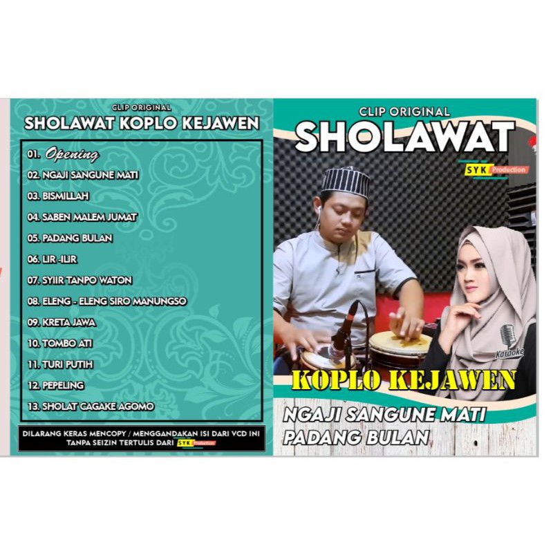 Jual KASET VCD DVD SHOLAWAT KOPLO KEJAWEN | Shopee Indonesia