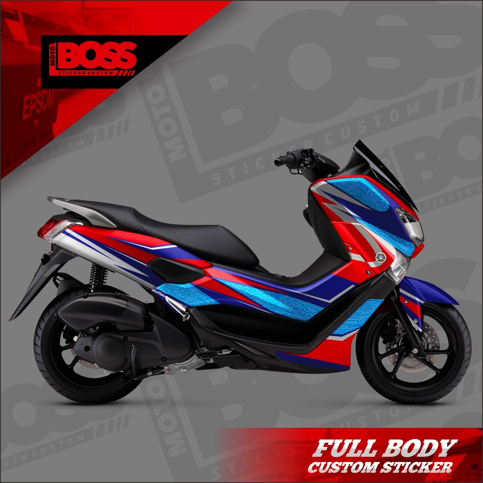 Jual Decal Sticker Stiker Yamaha Nmax 2016 2017 2018 2019 Full Body ...