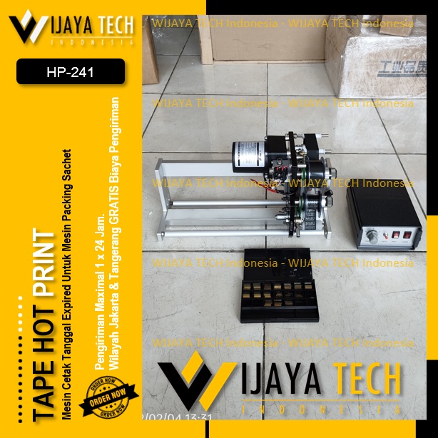 Jual Mesin Cetak Expired Date Untuk Mesin Sachet HP-241 HUALIAN Mesin ...