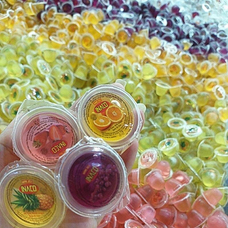 Jual Inaco Jelly Strawberry Anggur Jeruk Nanas Lychee Mangga Melon ...