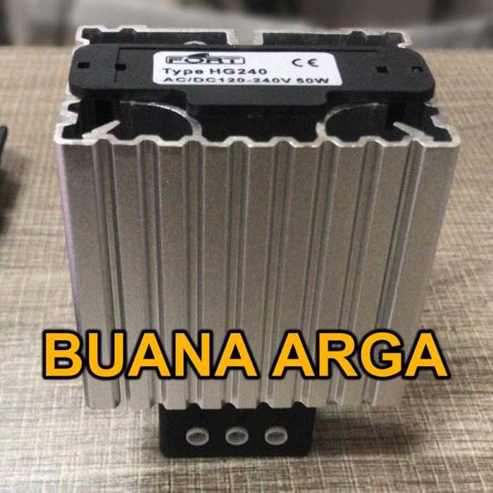 Jual Heater Thermo Control Hg240-50W Pemanas Ruangan Panel Listrik Fort ...