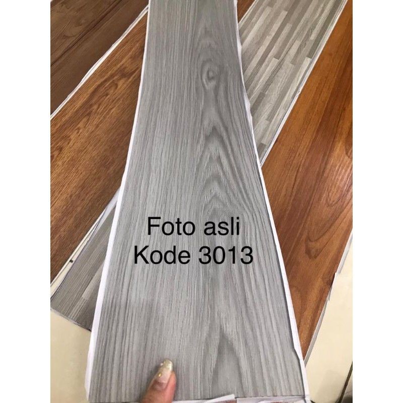 Jual lantai vinyl kayu/vynil lantai ukuran 45.5cm x 15.2cm tebal 2mm ...