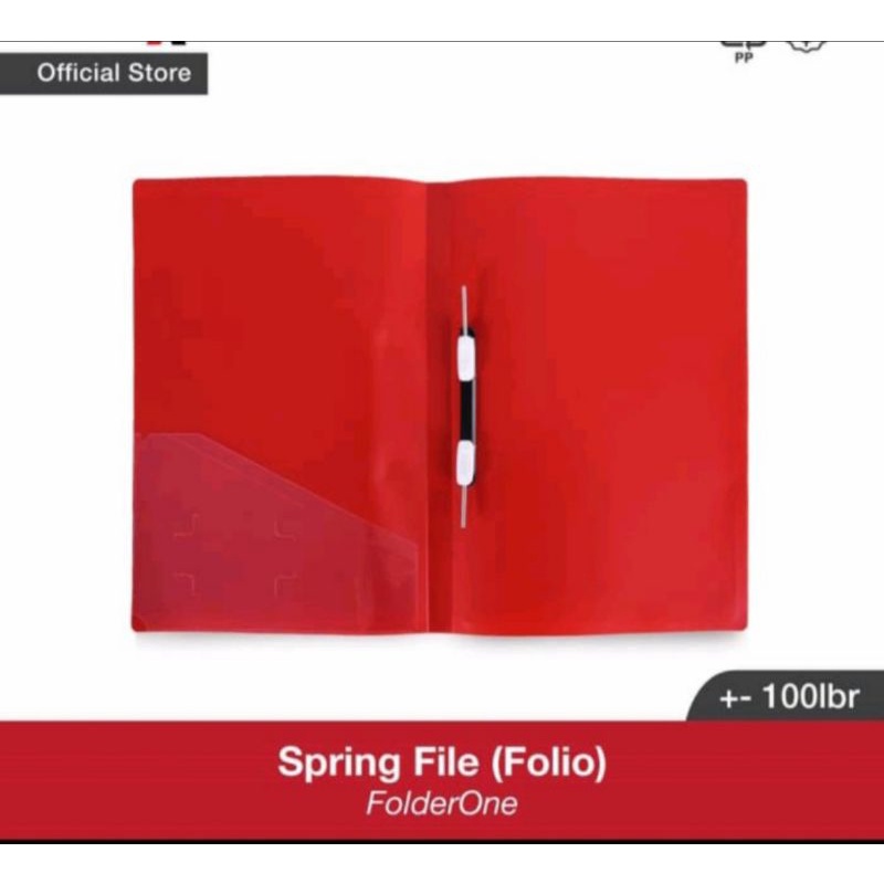 Jual Folder one map spring (spring file) folio F4 map Snell | Shopee ...