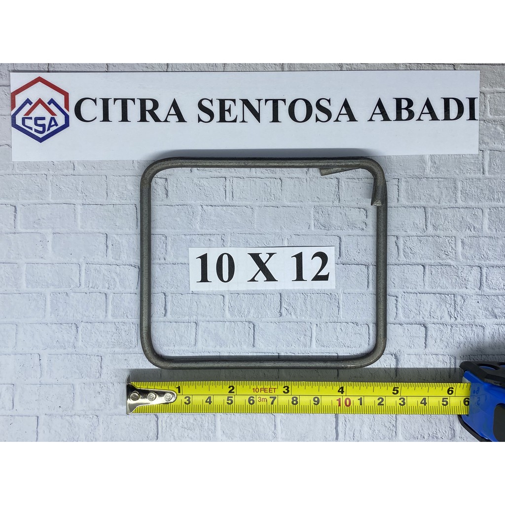 Jual RING BEHEL / BESI BEGEL BETON / SENGKANG. 10 x 12cm. BESI 6mm FULL ...