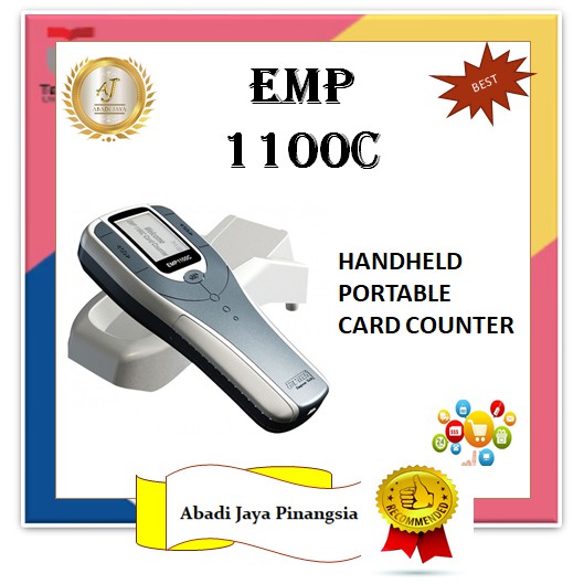 Jual EMP 1100C CARD COUNTER (PORTABLE) | Shopee Indonesia