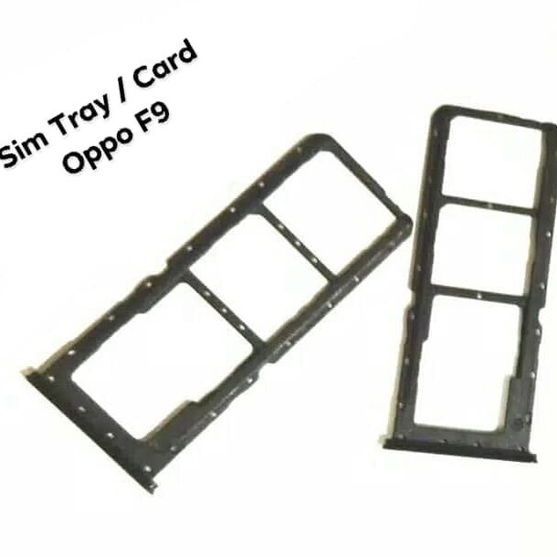 Jual Slot Tempat Dudukan Simcard Simtray Sim Tray Card Lock Oppo F9 ...