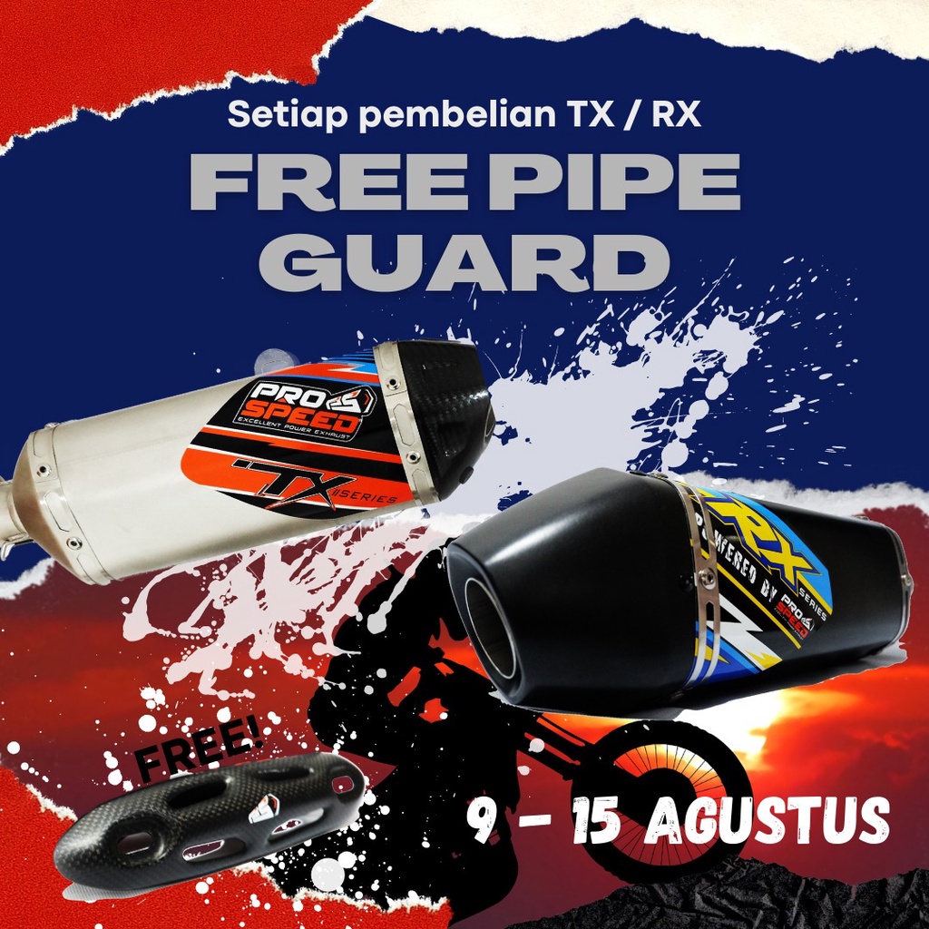 Jual Prospeed Exhaust Promo Cross RX Series & TX Series | Shopee Indonesia