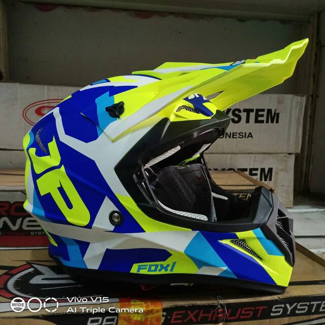 Jual Helm cross jpx X29 kuning | Shopee Indonesia