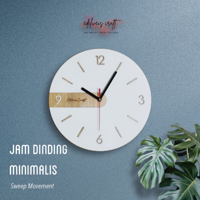 Jual JAM DINDING MINIMALIS / JAM DINDING AESTHETIC / JAM DINDING ...