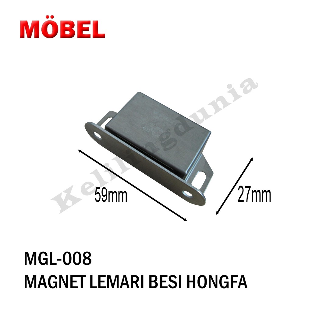 Jual Magnet Besi Kayu Besar Plat Pintu Lemari Door Stopper Magnit Kotak ...