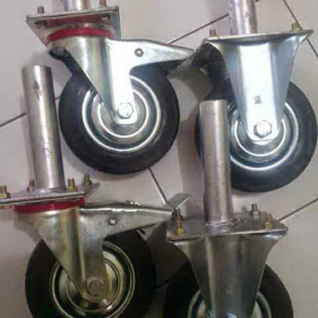 Jual Roda 6inch scaffolding | Shopee Indonesia