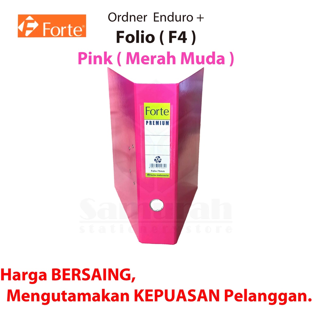 Jual Ordner Forte Premium Enduro + Laminasi Ukuran Folio / F4 Punggung ...