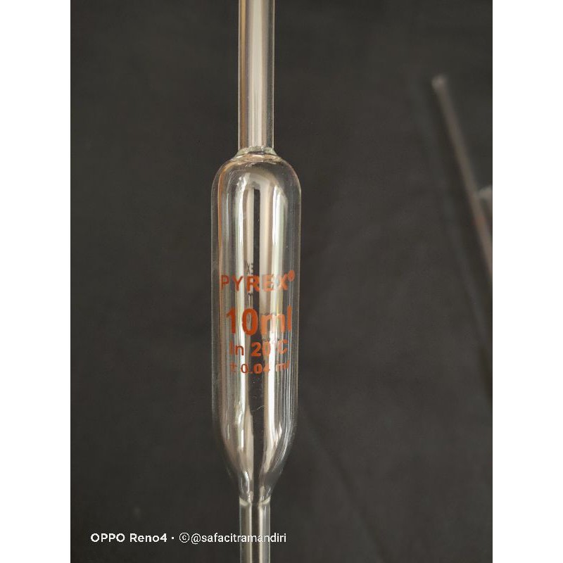 Jual Pipet Volume / Pipet Gondok 10ml Pyrex | Shopee Indonesia