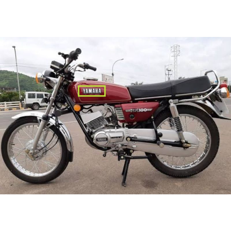 Jual emblem badge yamaha RX100 RX-100 RX 100 NOS V.11T | Shopee Indonesia