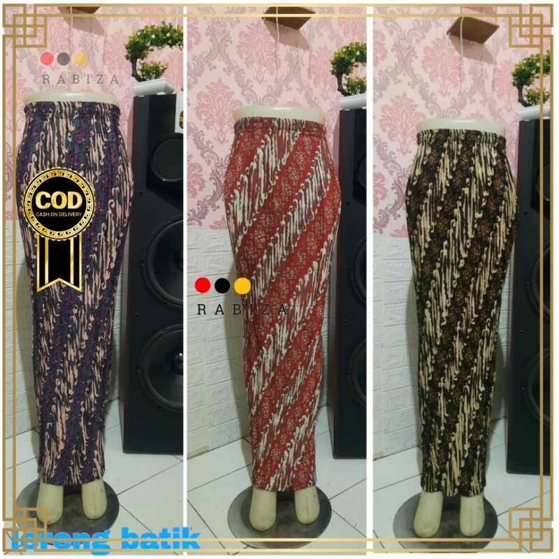 Jual Rok Bawahan Batik/Rok Bawahan Kebaya/Rok Plisket/Rok Batik/Rok Batik Jumbo/Rok Lereng ...