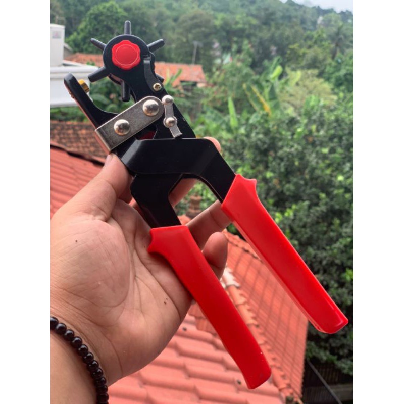 Jual alat pembolong kulit alat penambah bolong tali jam tangan gesper ...