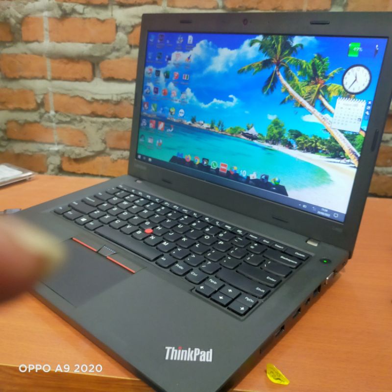 Jual LAPTOP Lenovo L460 i5 Gen 6 Ram 8GB SSD 256GB Camera Wifi | Shopee ...