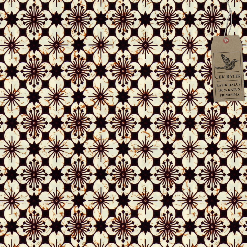 Jual Kain Batik - Motif Batik Classic Gading Mas (Putih Cream) | Shopee ...