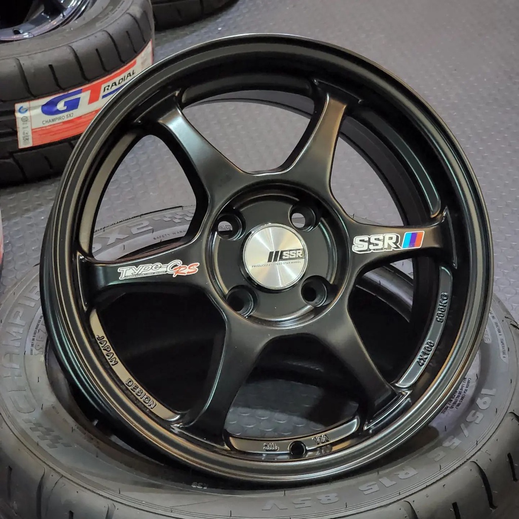 Jual velg racing SSR Type C Ring 15 PCD 4x100 velg mobil R15 ssr type C velg murah | Shopee ...