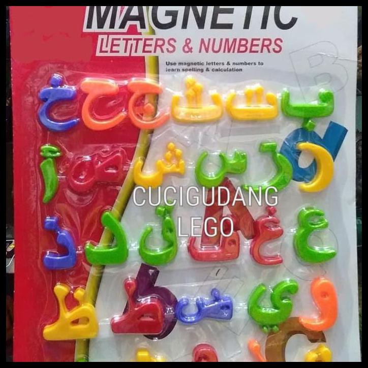 Jual Baru Datang Magnetic Huruf Hijayah Huruf Arab Magnet Mainan ...