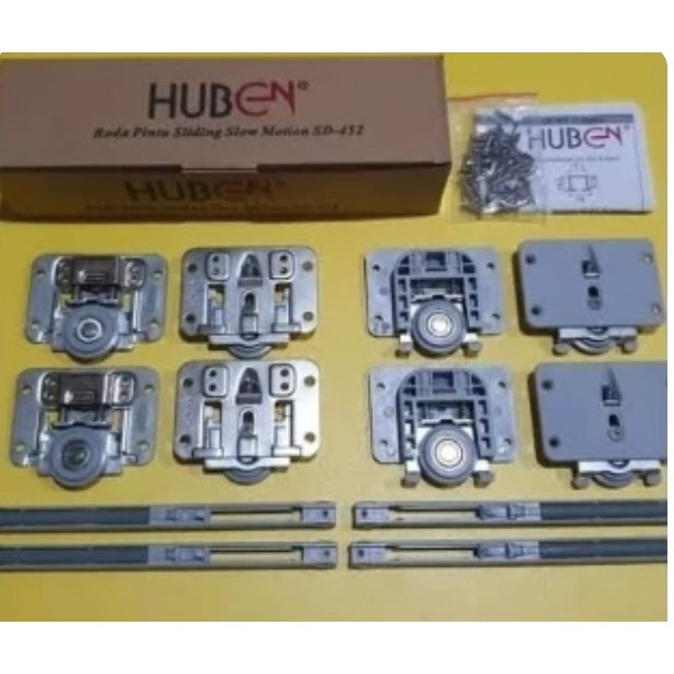 Jual Paket Rel Lemari Sliding Tanam Slow Motion SD 452 Rel 2 Meter 2 ...