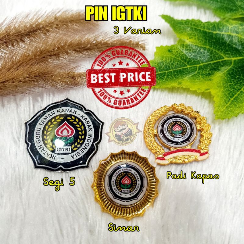 Jual Pin IGTKI ikatan guru taman kanak-kanak indonesia | Shopee Indonesia