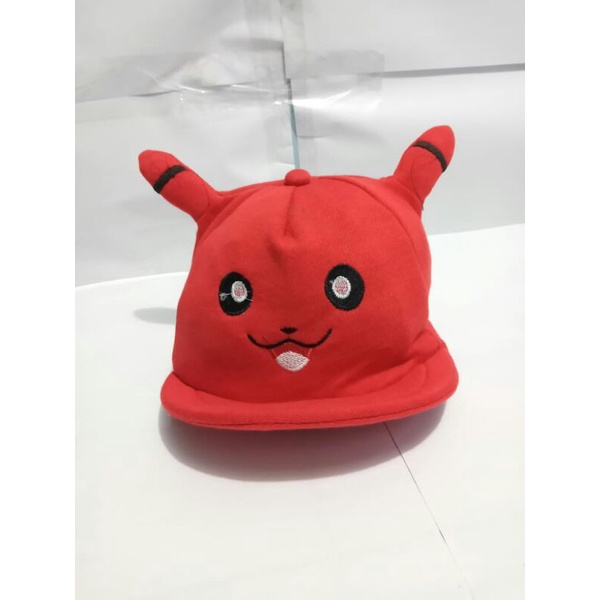 Jual topi pokemon pikachu | Shopee Indonesia