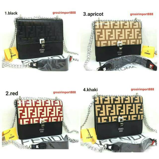 Jual Tas Fendi KAN semi premium 9980 | Shopee Indonesia