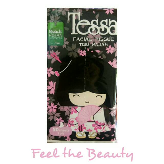 Jual Tessa Facial Tissue Travel Pack isi 50 sheets | Shopee Indonesia