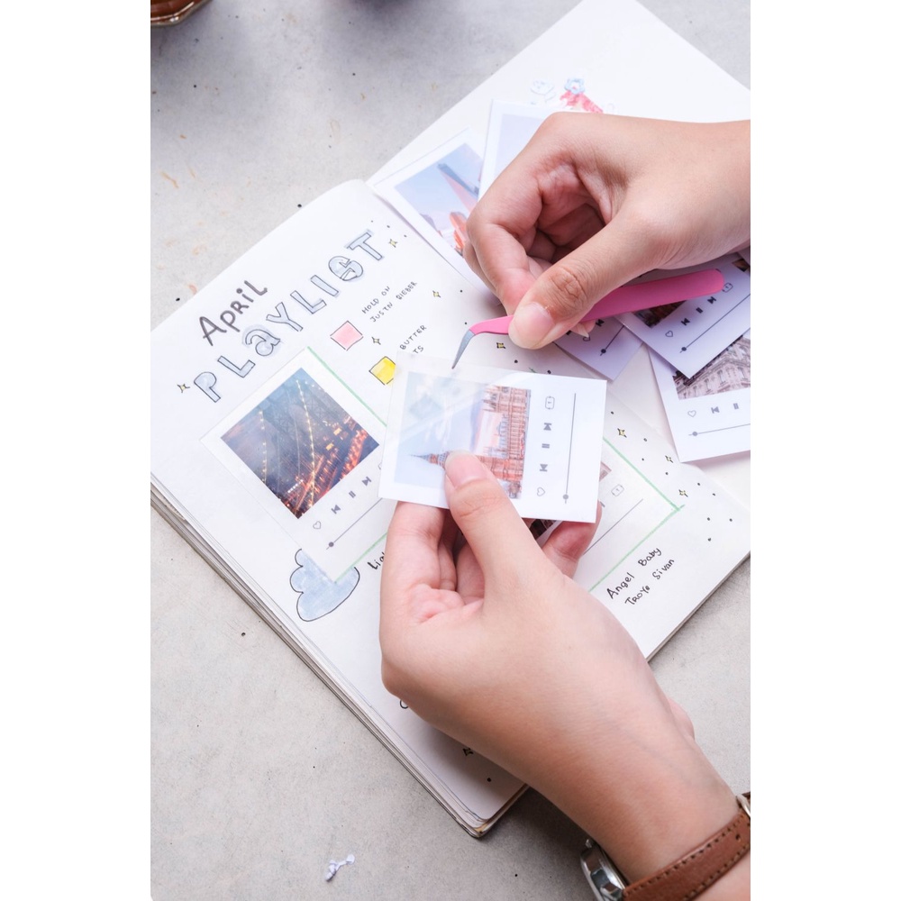 Jual TENO Journal Sticker Sheet / Stiker Kiss Cut | Shopee Indonesia