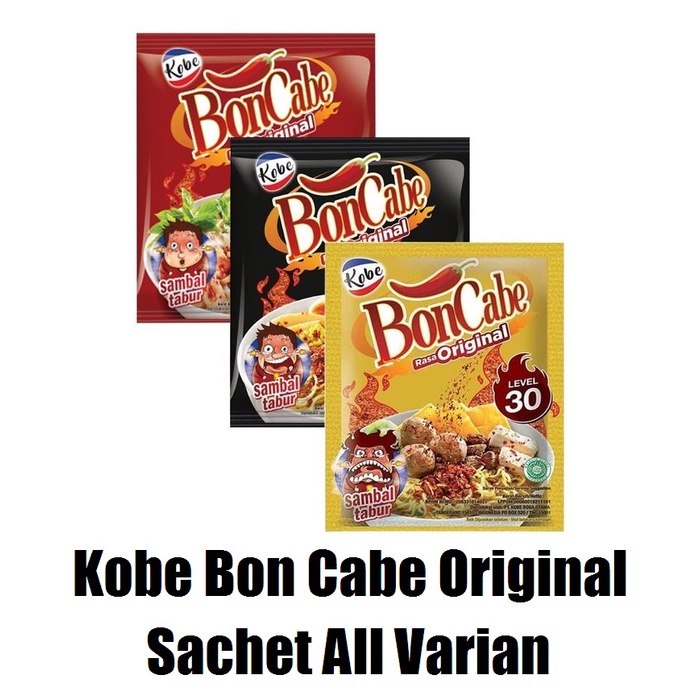 Jual Kobe Bon Cabe Original Sachet All Varian | Shopee Indonesia