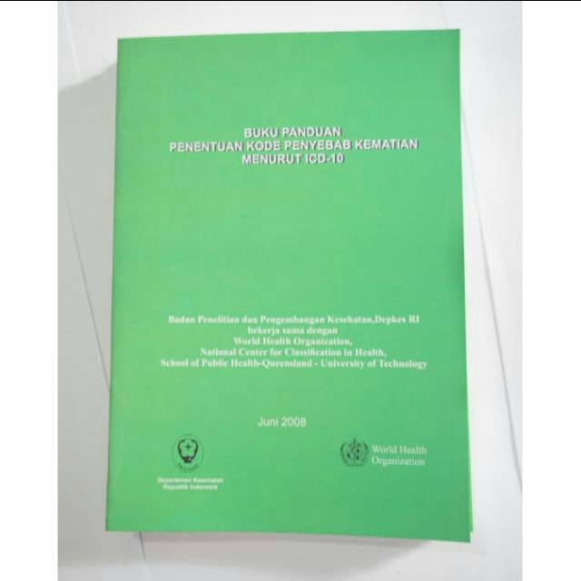Jual Buku mortalitas mortality koding code kesehatan rekam medis kedokteran hukum keperawatan ...