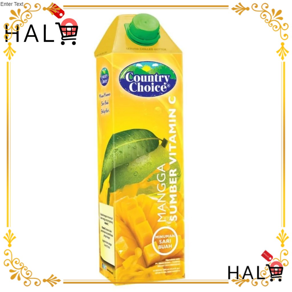 Jual COUNTRY CHOICE MANGGA 1000 ML | Shopee Indonesia