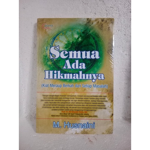 Jual BUKU SEMUA ADA HIKMAHNYA (KIAT MERAUP BERKAH DARI SETIAP MASALAH ...