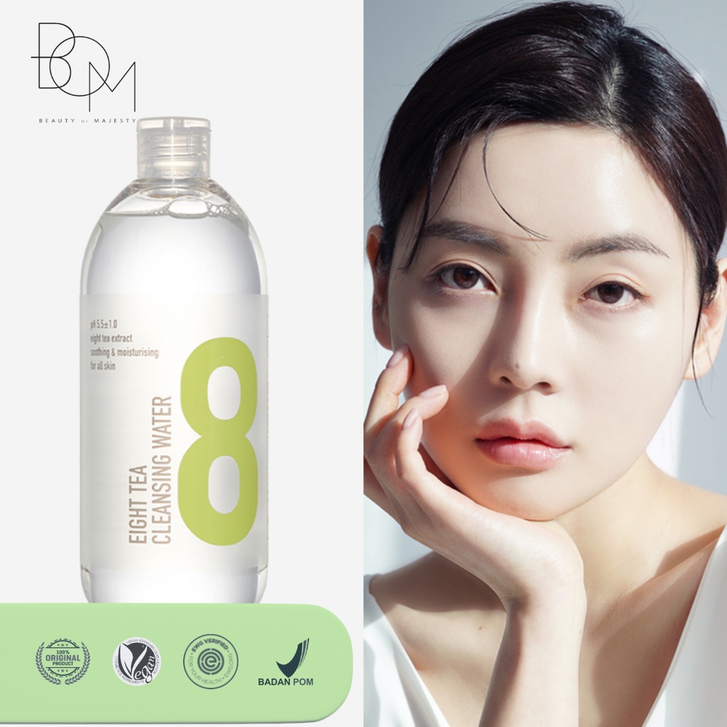 Jual B.O.M Eight Tea Cleansing Water 500ml | Shopee Indonesia