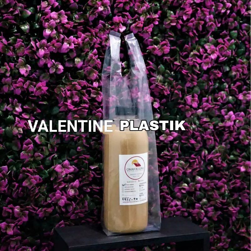 Jual kantong plastik botol / gelas 10x30 warna bening | Shopee Indonesia
