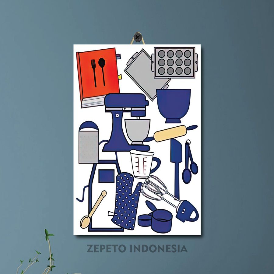 Jual HIASAN DINDING POSTER DAPUR AESTHETIC 20X30 GLROX/NHUKM/ DEKORASI ...
