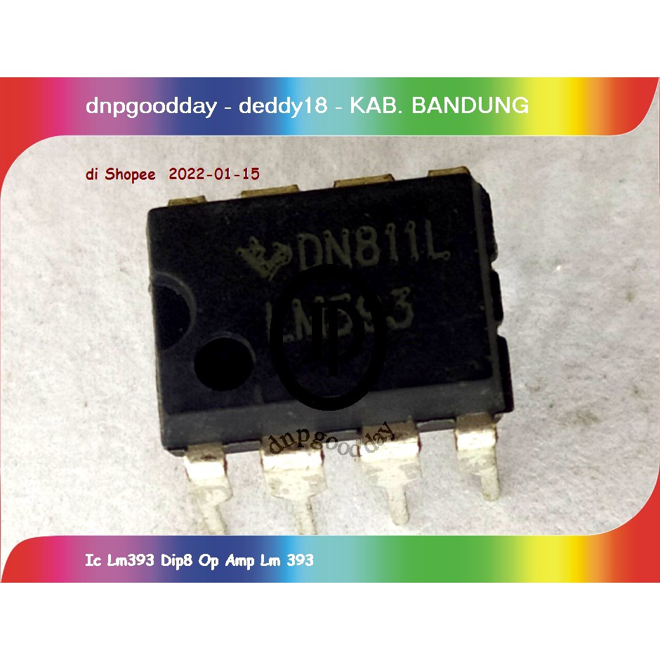 Jual Ic Lm393 Dip8 Op Amp Lm 393 | Shopee Indonesia