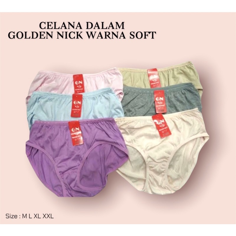 Jual Celana Dalam Golden Nick Bahan Kaus Lembut Nyaman di Pakai Varian ...