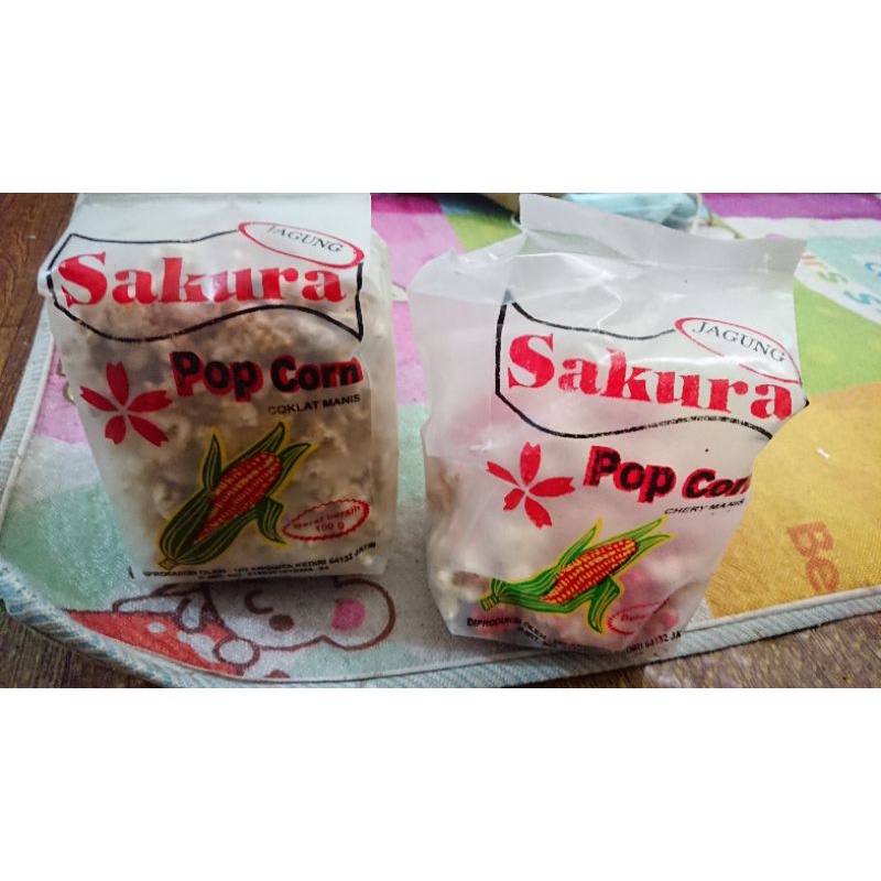 Jual POP corn cap sakura ( 100 gr) | Shopee Indonesia