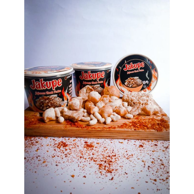 Jual jakupe ekstra mie paket 24 cup cuanki japlak batagor kuah pedas ...