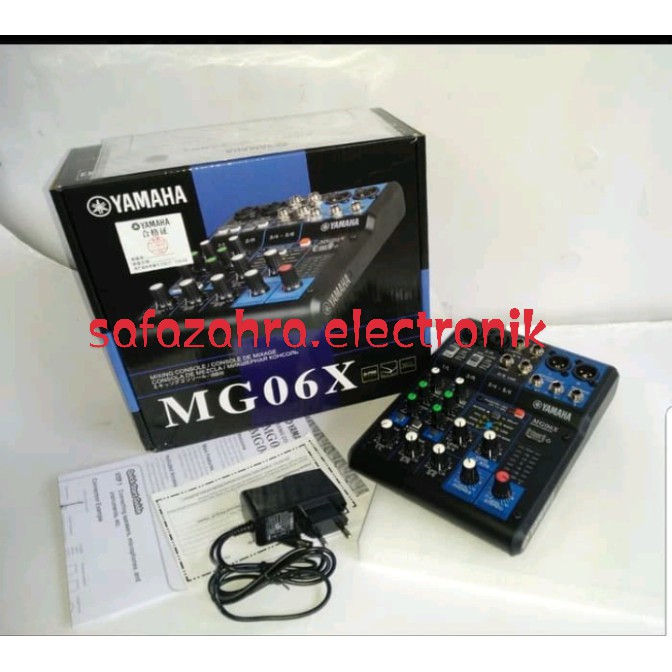 Jual Mixer Audio Yamaha MG06/MG 06 X/MG 06X( 6 Channel ) | Shopee Indonesia