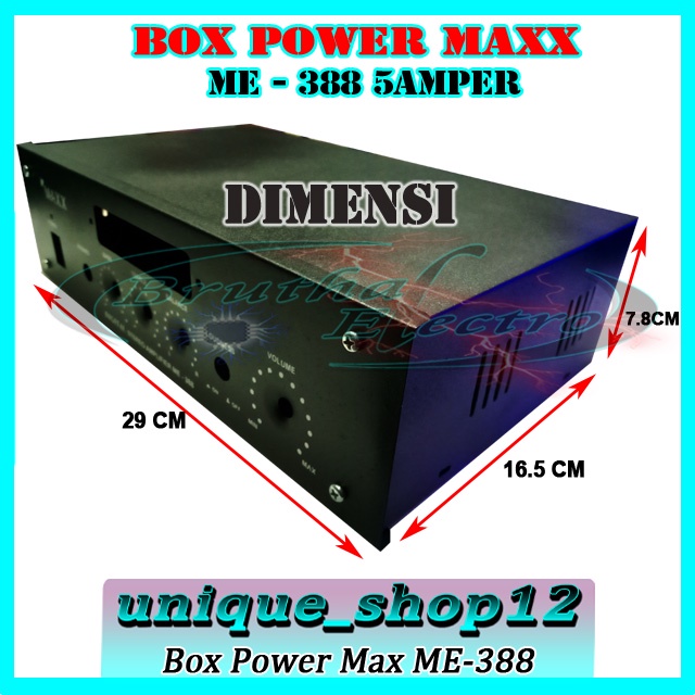 Jual Box Power Amplifier Maxx ME-388 | Shopee Indonesia