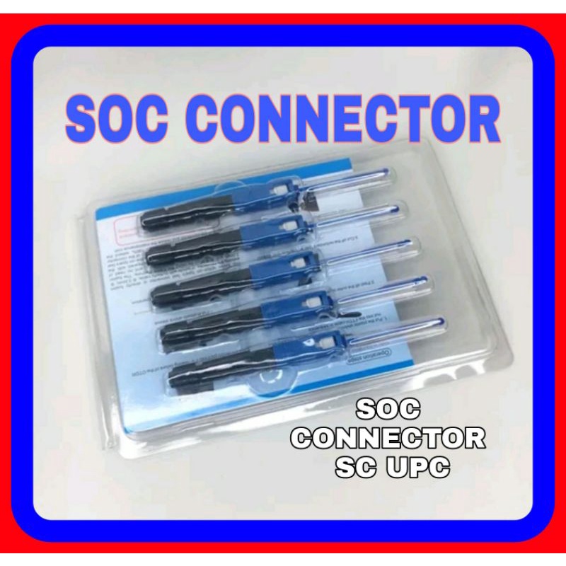Jual SOC FASCON Fiber Optik Splice On Connector FO Soc konektor SC UPC ...
