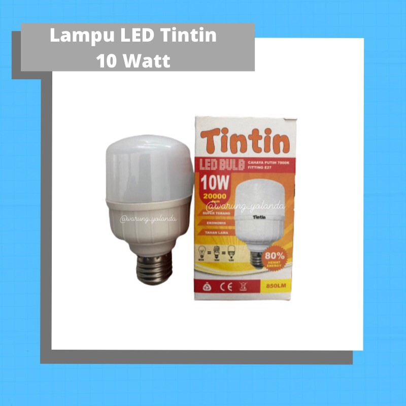 Jual Lampu LED Tintin 10 Watt | Shopee Indonesia