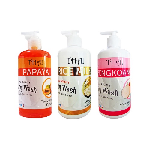 Jual THAI Body Wash 500ml Kemasan Botol | Bodywash THAI Sabun Mandi ...