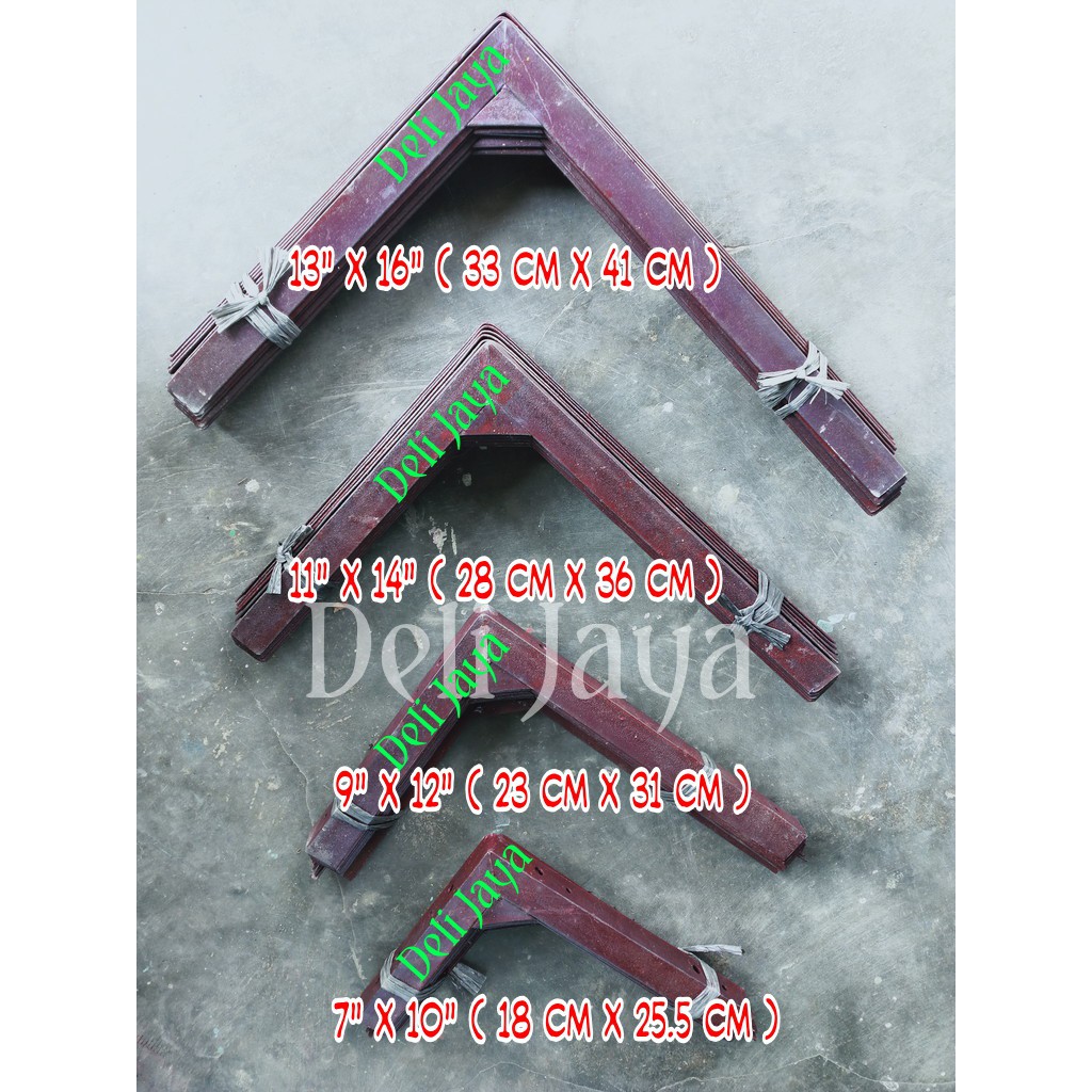 Jual Siku L / Siku Rak Tempahan Tebal 7 x 10 inch | Shopee Indonesia