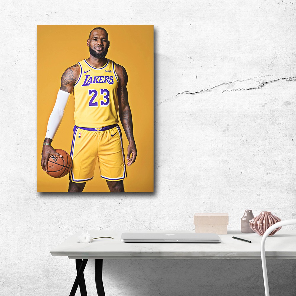 Jual Poster BASKET frame A3 (31x46cm) POSTER FRAME LEBRON JAMES 5. NBA ...