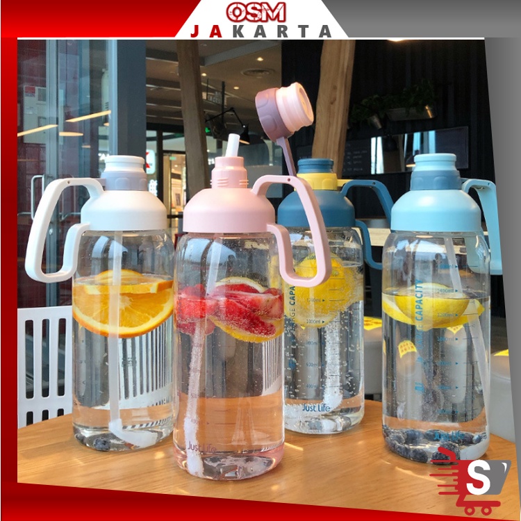Jual OSM JKT Bo5313 Botol Minum Simple 1,8 L / Botol Minum Sport ...