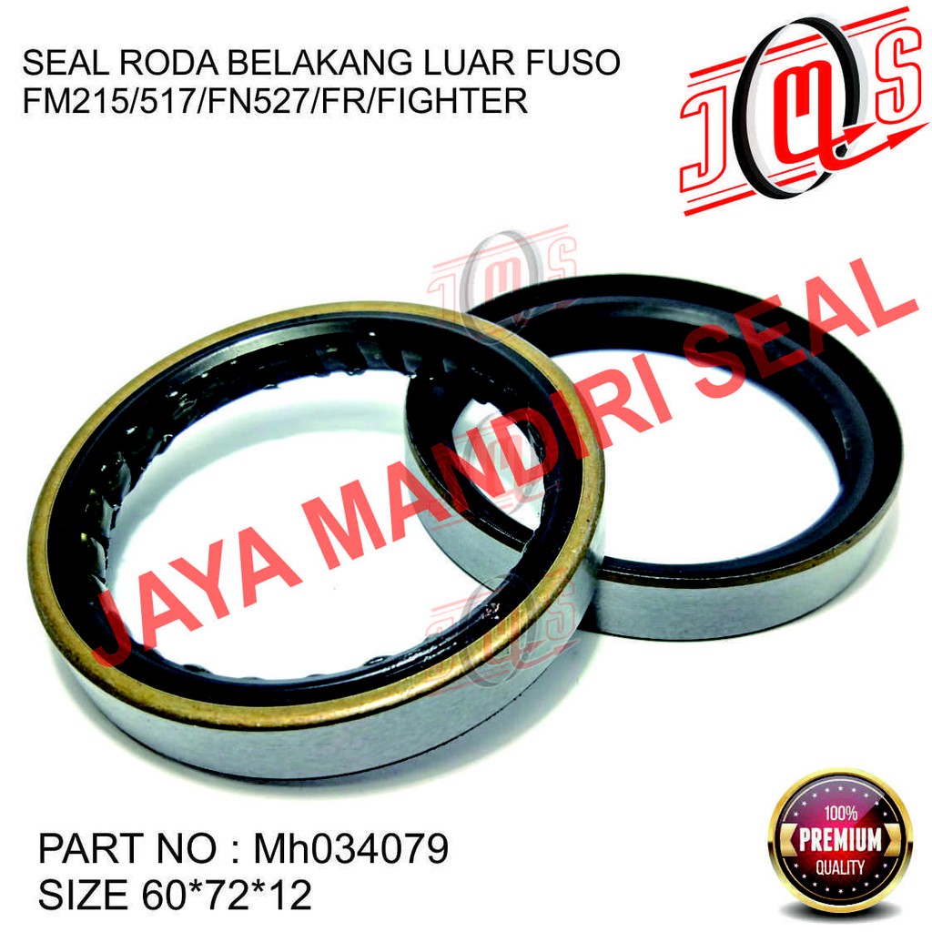 Jual OIL SEAL RODA BELAKANG REAR OUTER LUAR MITSUBISHI FUSO GANJO PS190 ...